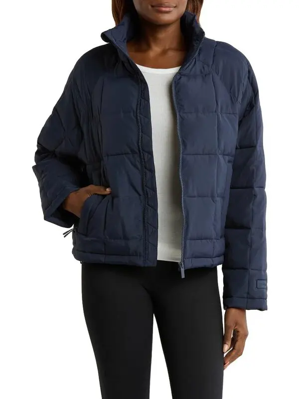 HALFDAYS Nellie Packable Puffer Jacket - Navy