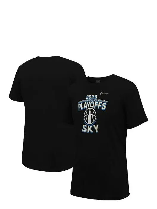 STADIUM ESSENTIALS Chicago Sky 2023 Wnba Playoffs Graphic T-shirt - Black