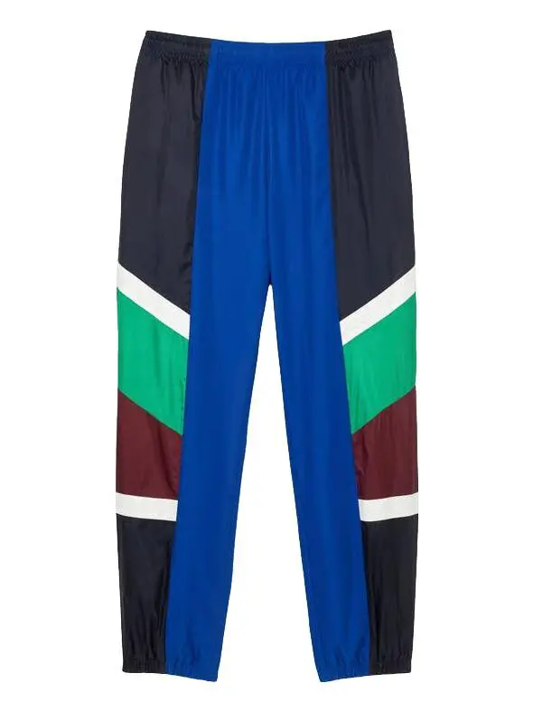 Lacoste Relaxed Fit Colorblock Joggers - Abimes/multico
