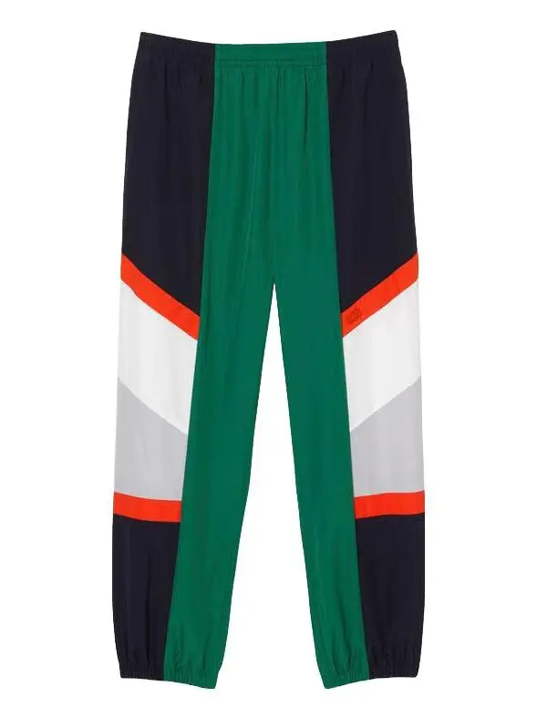 Lacoste Relaxed Fit Colorblock Joggers - Roquette/multico