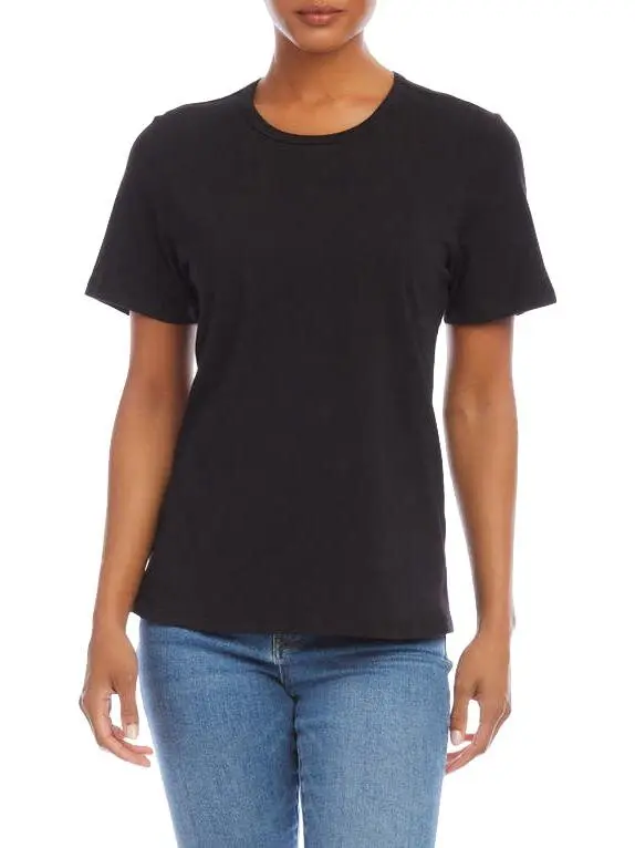 Fifteen Twenty Stretch Cotton T-shirt - Black