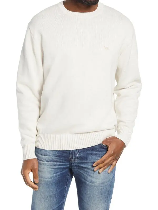 Rodd & Gunn Cotton Crewneck Sweater - Natural