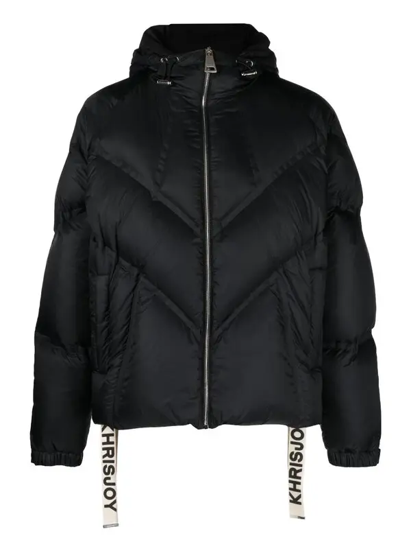 Khrisjoy Hooded Padded Jacket - Black