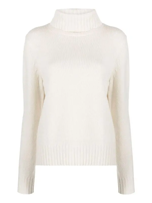 Polo Ralph Lauren Roll-neck Wool Jumper - White