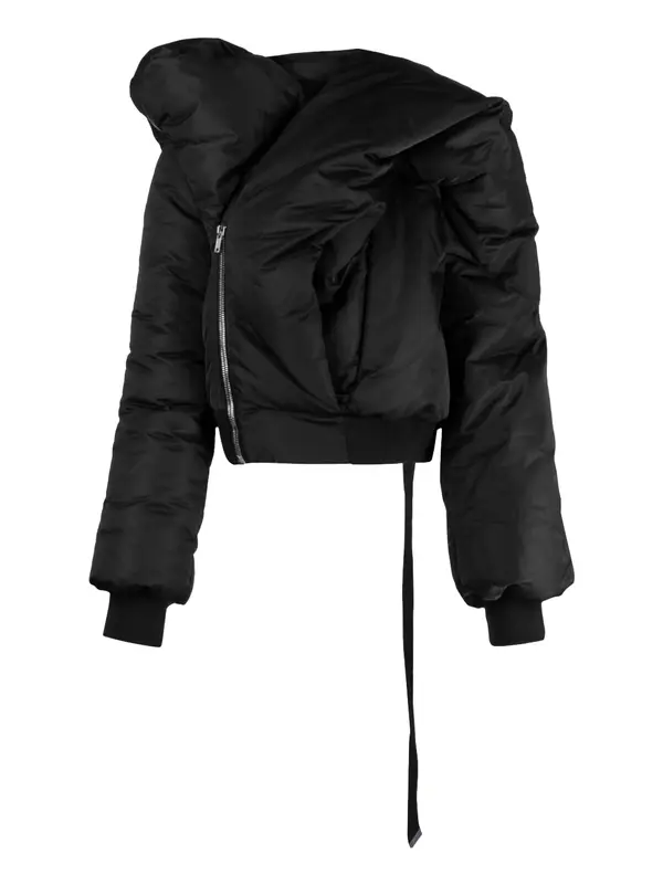 Rick Owens Doll Padded Bomber Jacket - Black