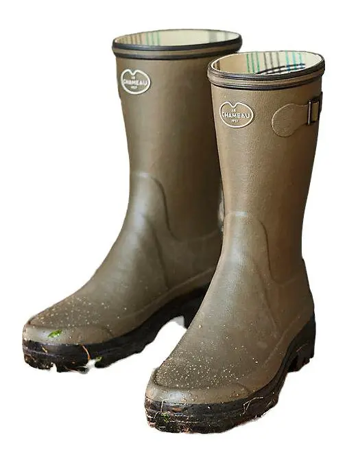 Le Chameau Giverny Mid-calf Boots - Green
