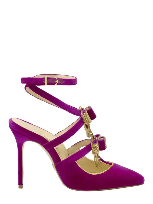 Sarah Flint Perfect Marta 100 Heels - Fuchsia Velvet