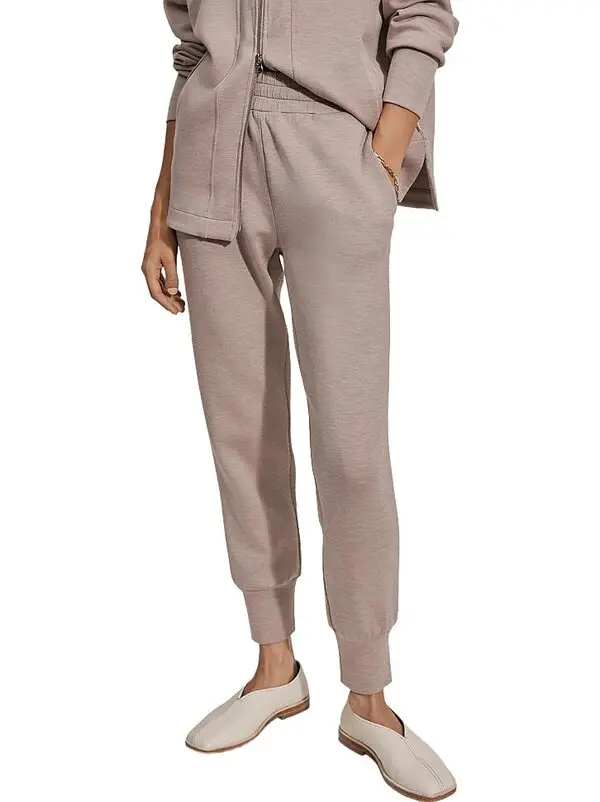 Varley The Slim Cuff Jogger Pants - Taupe Marl
