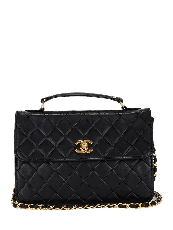 Chanel Vintage Flap Bag - Black