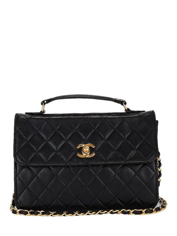 Chanel Vintage Flap Bag - Black