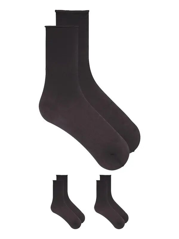 Swedish Stockings Lina Sheer Socks - Black