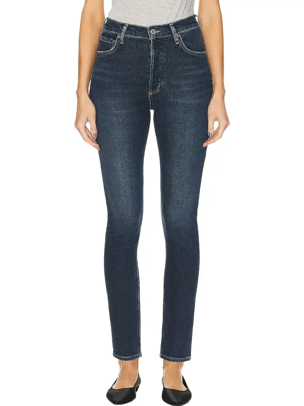 AGOLDE Nico High Rise Slim Jeans - Ovation