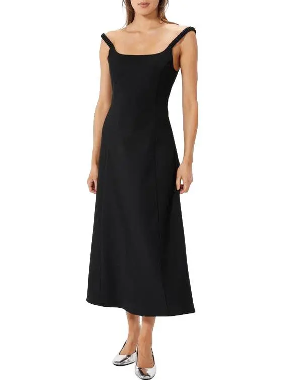 SOPHIE RUE Icon Sleeveless A-line Midi Dress - Black