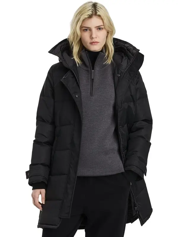 Canada Goose Shelburne Performance Satin Parka - Black