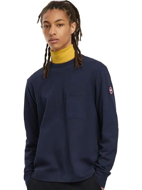 Canada Goose Gladstone Long Sleeve T-shirt - Atlantic Navy