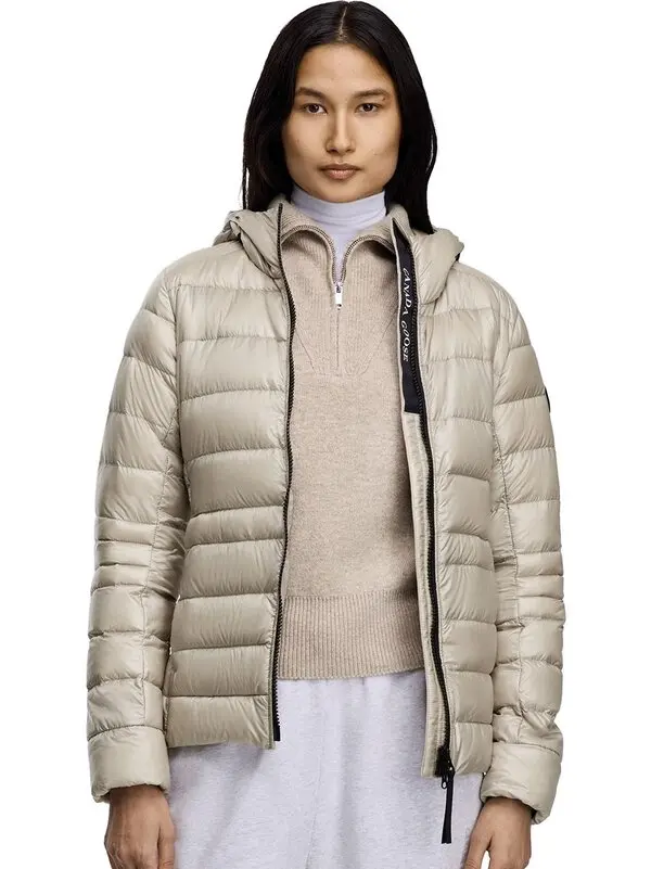 Canada Goose Cypress Hooded Down Jacket - Limestone
