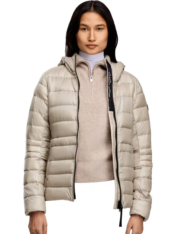 Canada Goose Cypress Hooded Down Jacket - Limestone