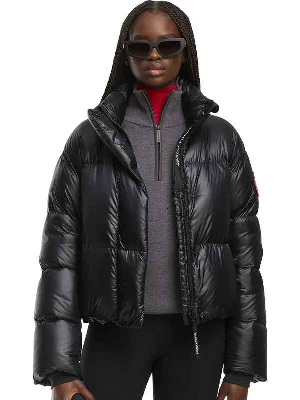 Canada Goose Cypress Cropped Puffer - Black