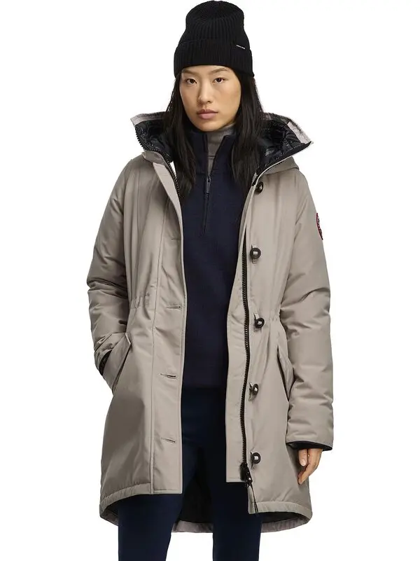 Canada Goose Rossclair Mid-length Parka - Limestone