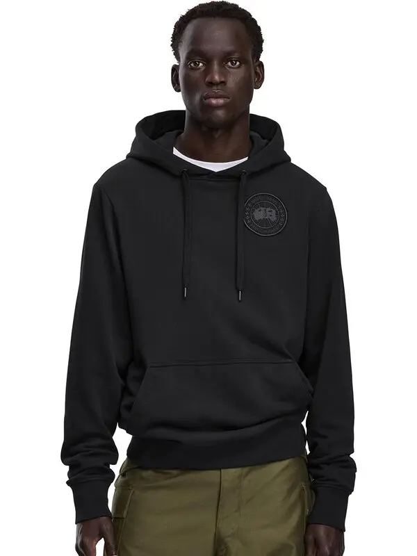 Canada Goose Huron Embroidered Hoodie - Black