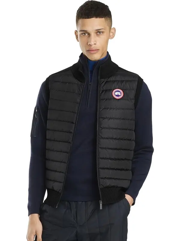 Canada Goose Hybridge Knit Vest - Black