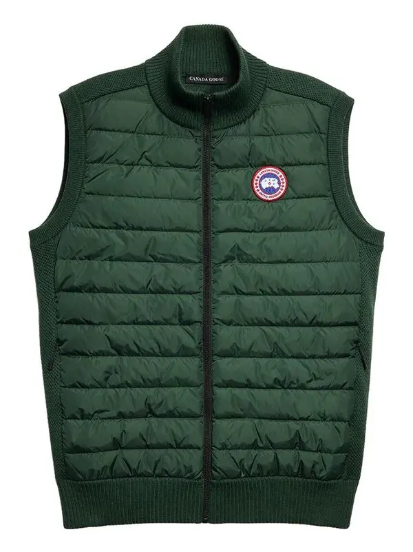 Canada Goose Hybridge Knit Vest - Glade Green
