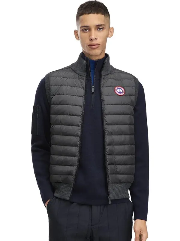 Canada Goose Hybridge Knit Vest - Iron Grey
