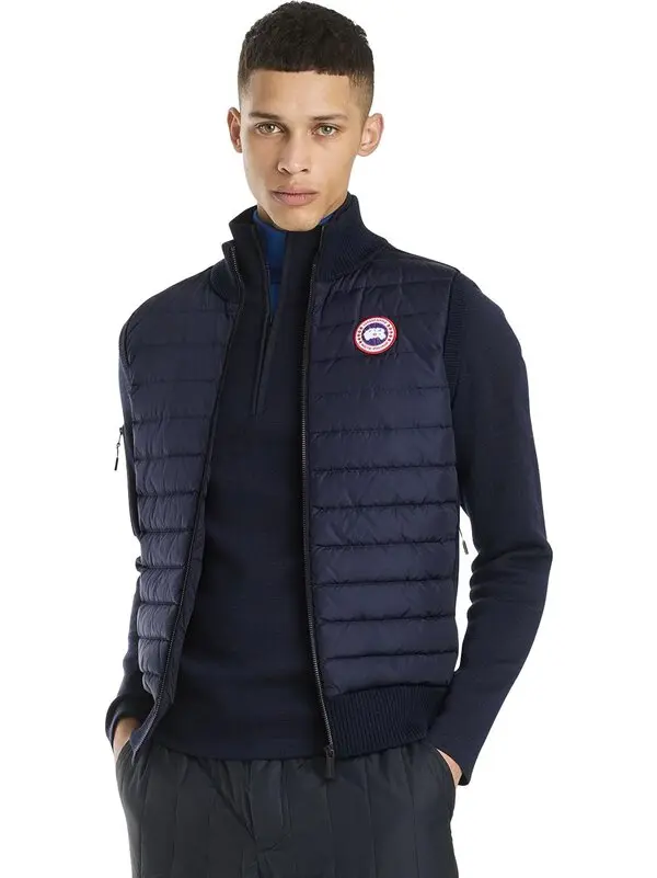 Canada Goose Hybridge Knit Vest - Navy