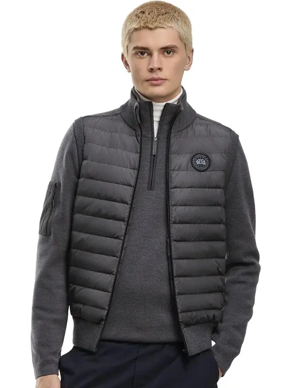 Canada Goose Hybridge Knit Vest - Iron Grey