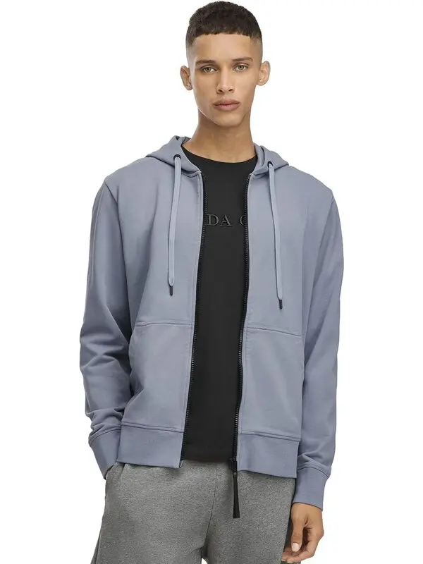 Canada Goose Huron Full Zip Hoodie - Light Ozone Blue