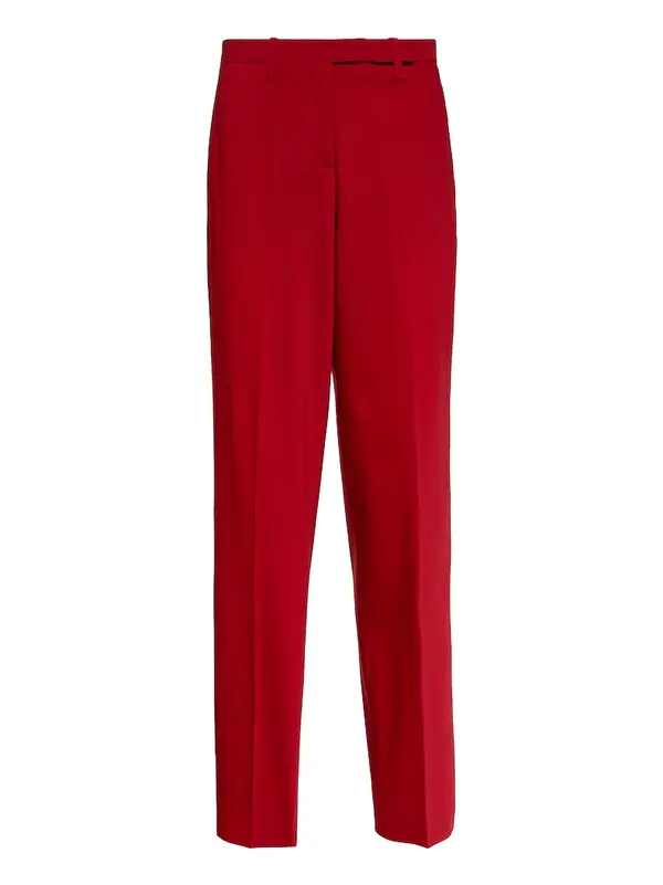 Dorothee Schumacher Slim Fit Trousers - Red