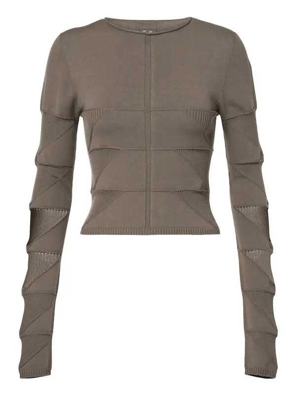 Rick Owens Jersey Top - Grey