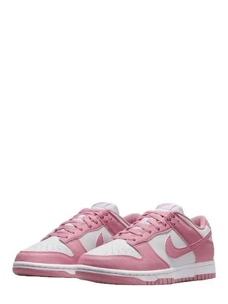 Nike Dunk Low Next Nature Sneakers - White/ Elemental Pink