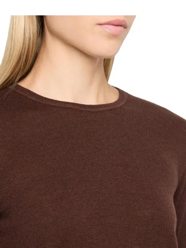 Majestic Filatures Cashmere Pullover - Chocolate