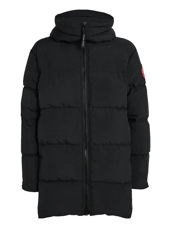 Canada Goose Macmillan Hooded Puffer Jacket - Grey