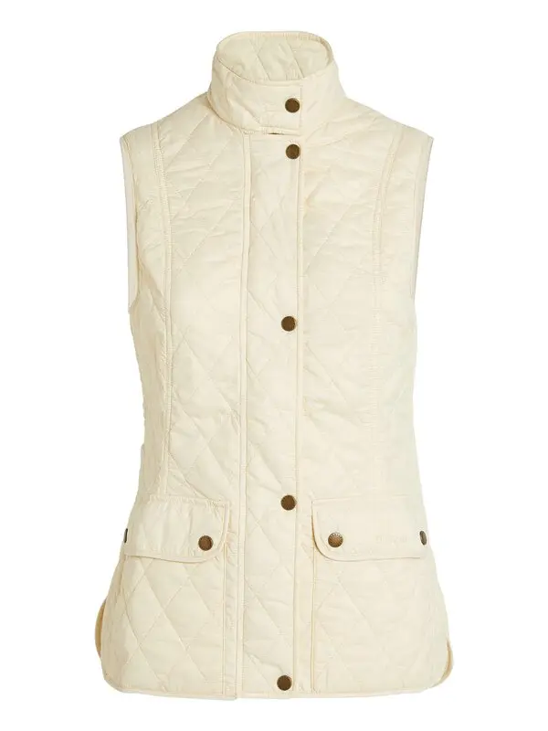 Barbour Quilted Otterburn Gilet - Ivory