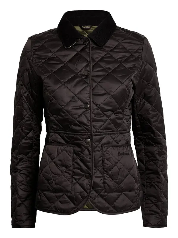 Barbour Quilted Deveron Jacket - Black