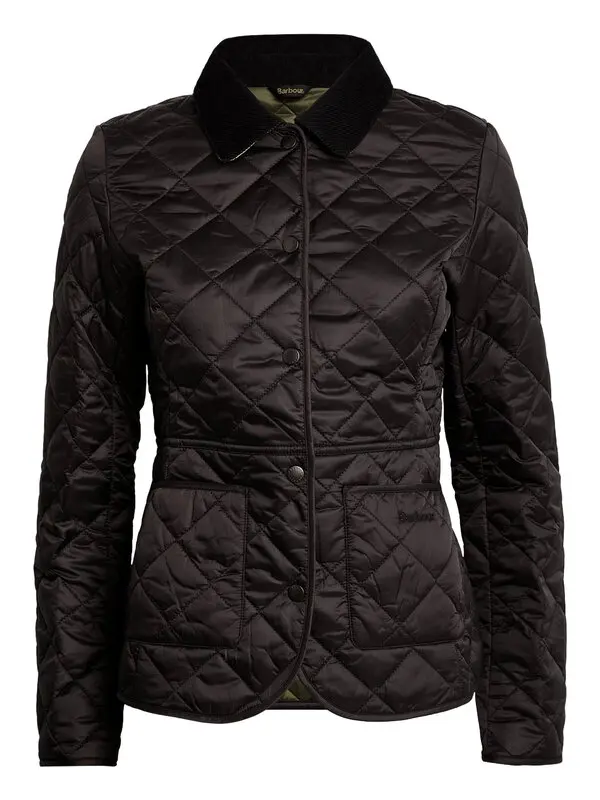 Barbour Quilted Deveron Jacket - Black