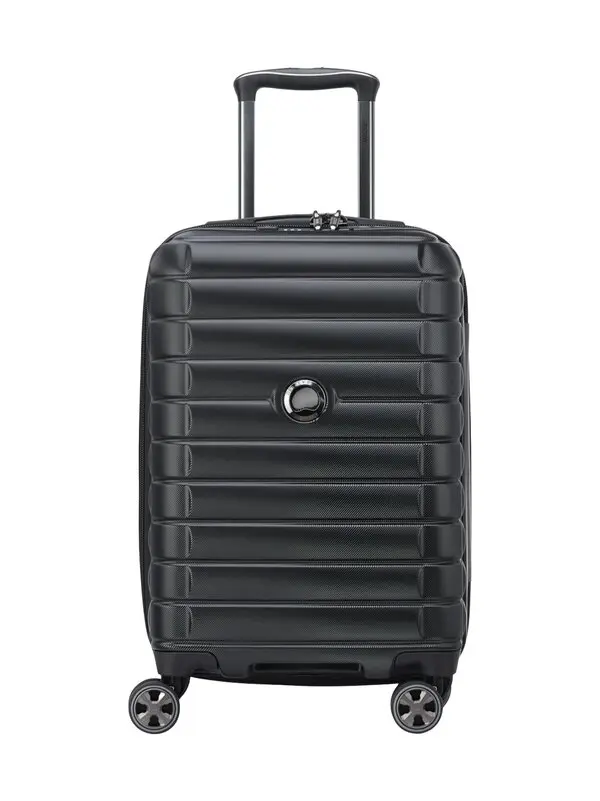 DELSEY Shadow Spinner Cabin Suitcase - Black