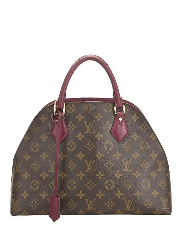 LOUIS VUITTON Monogram Canvas Alma Bnb - Red