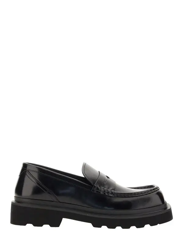 Dolce & Gabbana Leather Loafer - Black