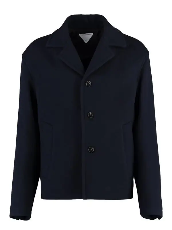 Bottega Veneta Wool Jacket - Blue