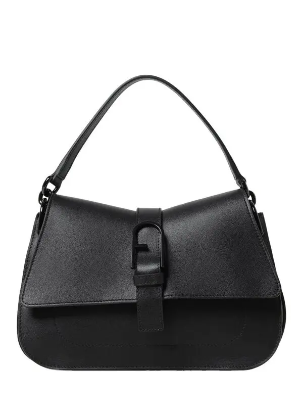 Furla Flow Shoulder Bag - Black