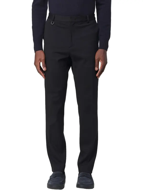 PAOLO PECORA Trousers - Black