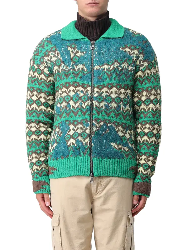 Andersson Bell Collared Sweater - Green