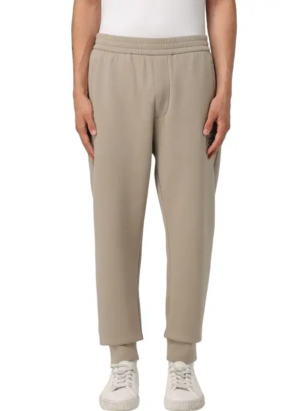 Emporio Armani Relaxed-fit Pants - Beige