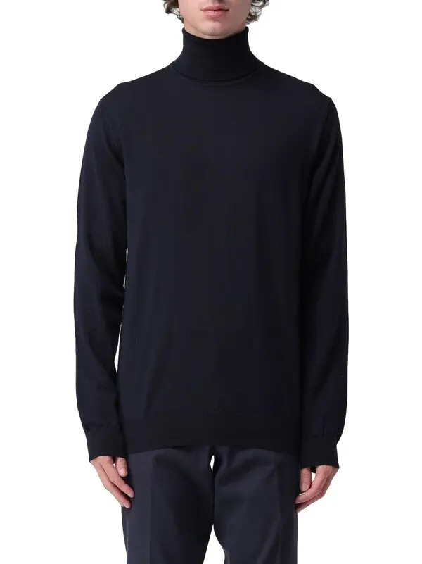 Hugo Turtleneck Pullover Sweater - Blue