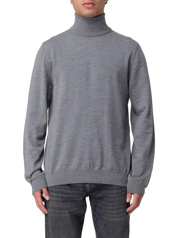 Hugo Turtleneck Pullover Sweater - Grey
