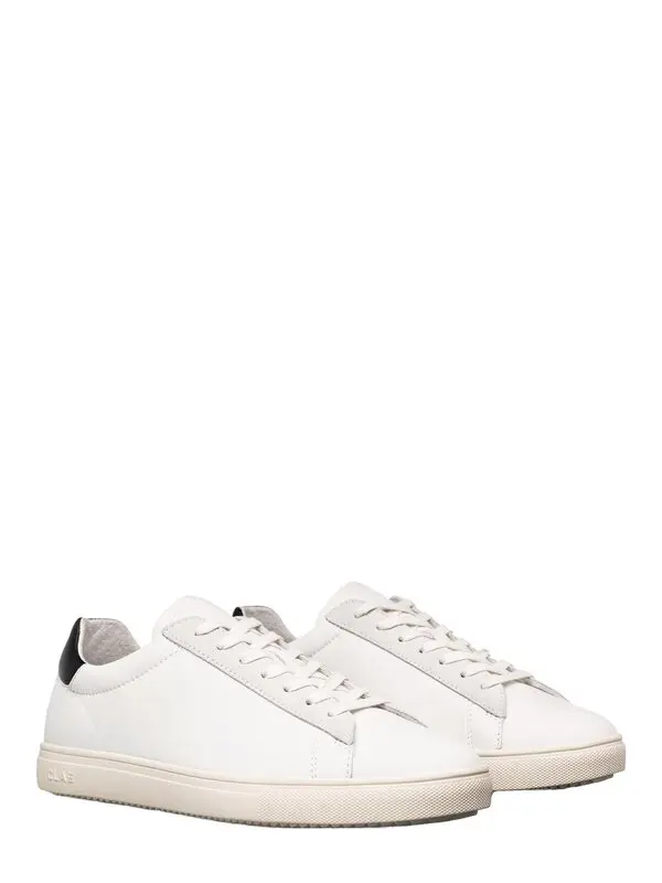 Clae Bradley California Sneaker - White/black Leather