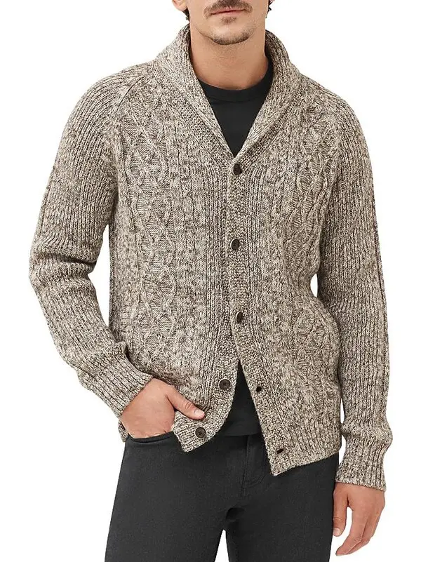 Rodd & Gunn North East Valley Knit Cardigan - Oatmeal